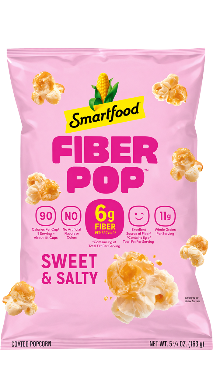 Smartfood® Fiber Pop™ Sweet & Salty Popcorn | Smartfood
